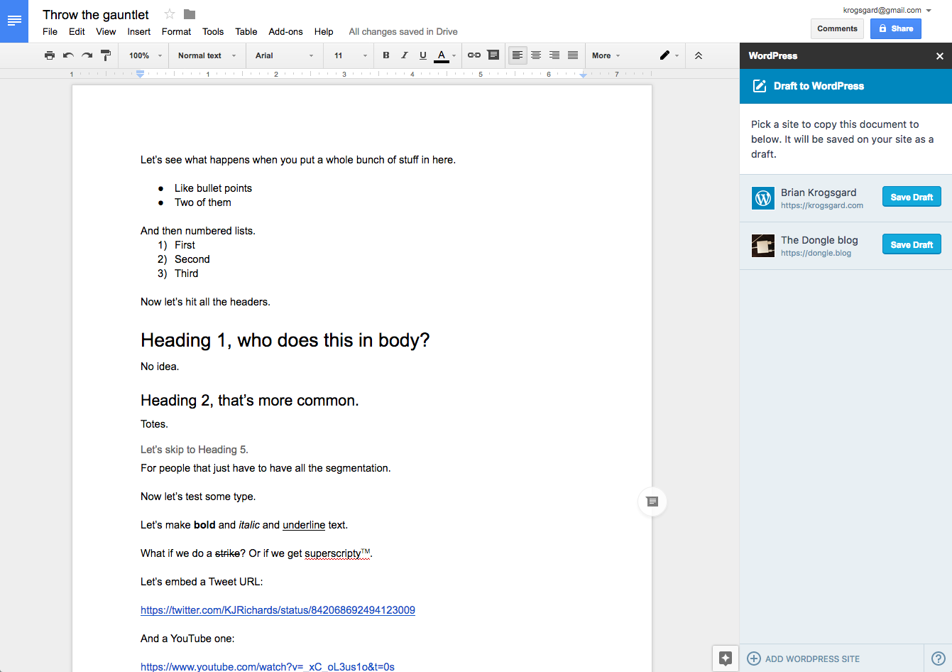 Automattic introduces a Google Docs integration for writing posts ...
